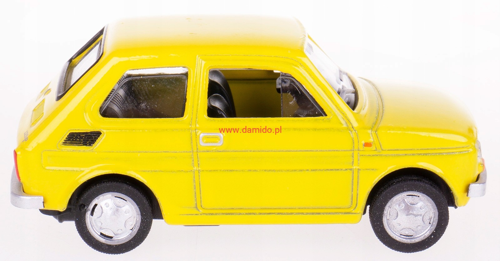FIAT 126p MALUCH MODEL METAL KOLEKCJA PRL 1:43 ŻÓŁ Sklep z zabawkami ...