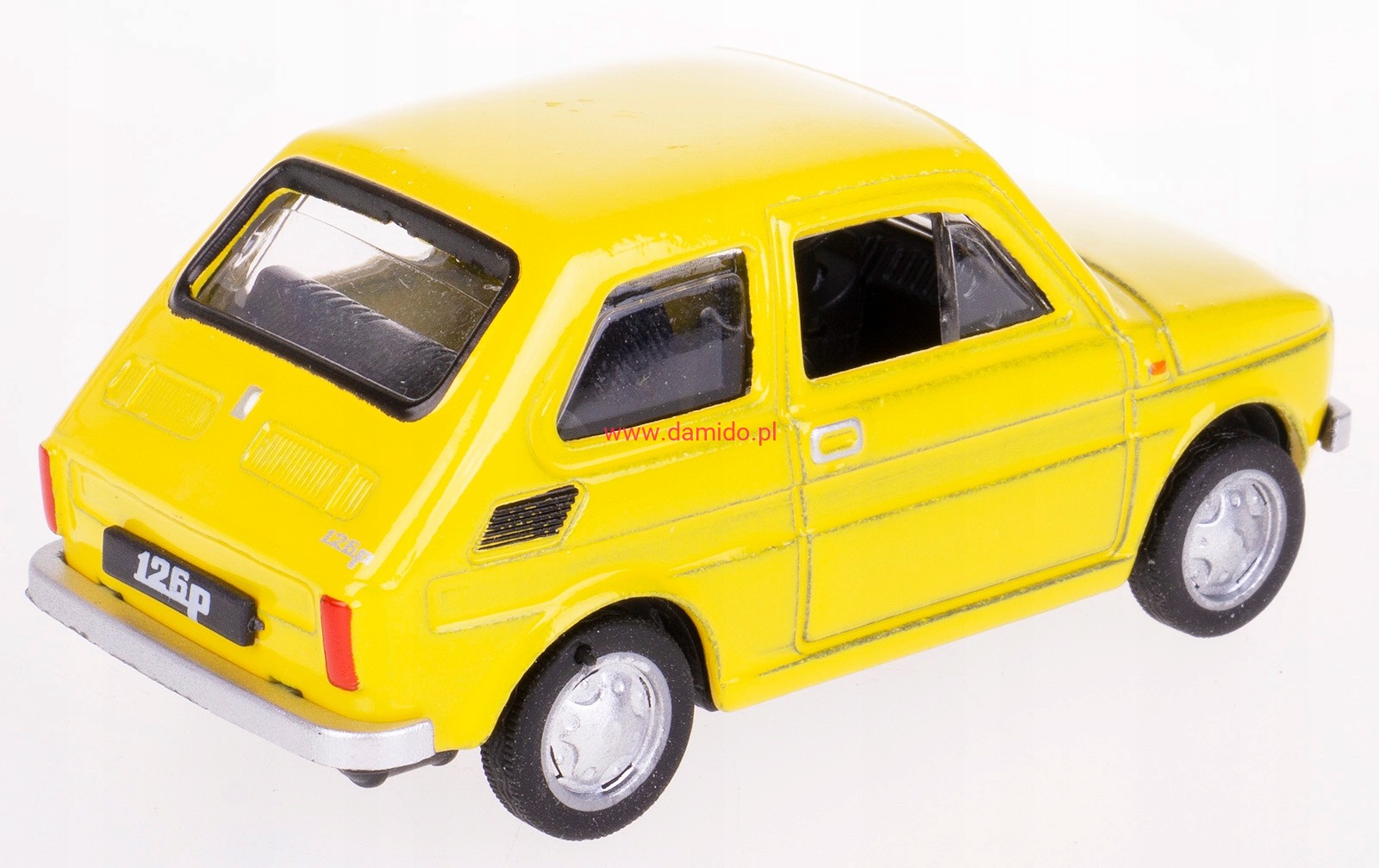 FIAT 126p MALUCH MODEL METAL KOLEKCJA PRL 1:43 ŻÓŁ Sklep z zabawkami ...